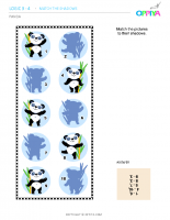 IQ - Match the Shadows | Write Reflections